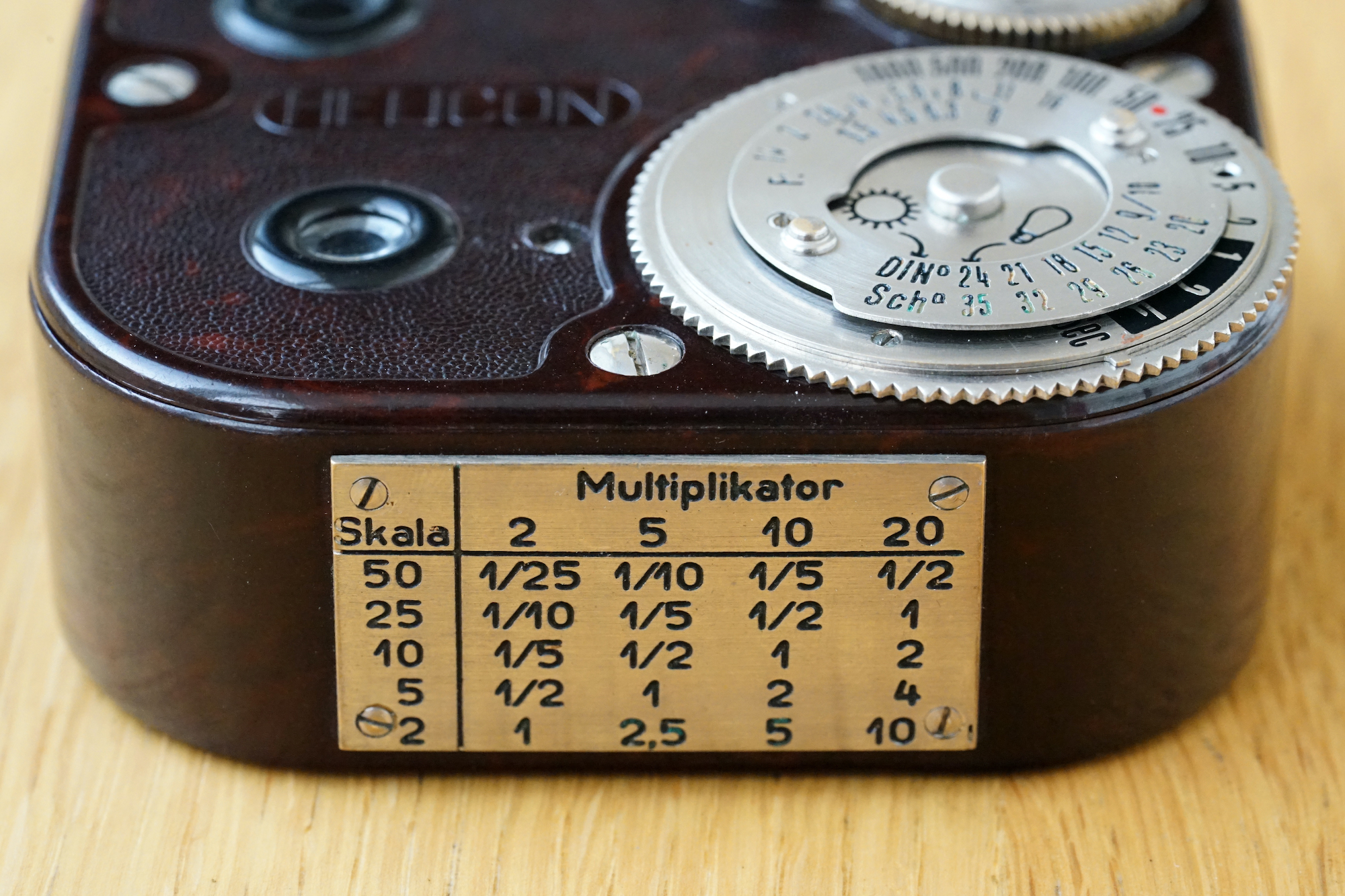 Zeiss Ikon Helicon Exposure Meter uralseller.com